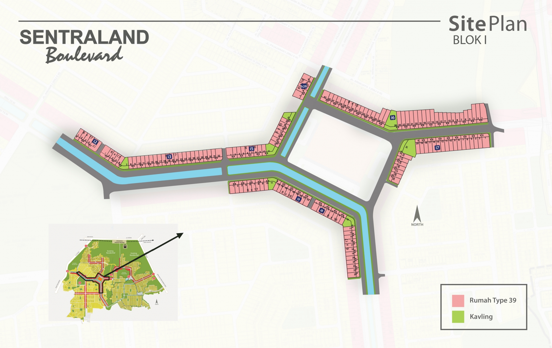 Cluster Blok I – BSA Land